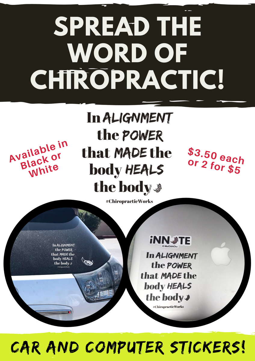 Car Stickers: In Alignment the Power the Made the Body Heals the Body ...